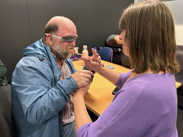 Peer training at DBV – Deafblind Victoria